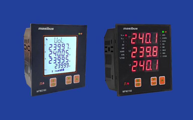 MFM2160 – Multifunction Meter – Masibus | Industrial Automation & Instrumentation